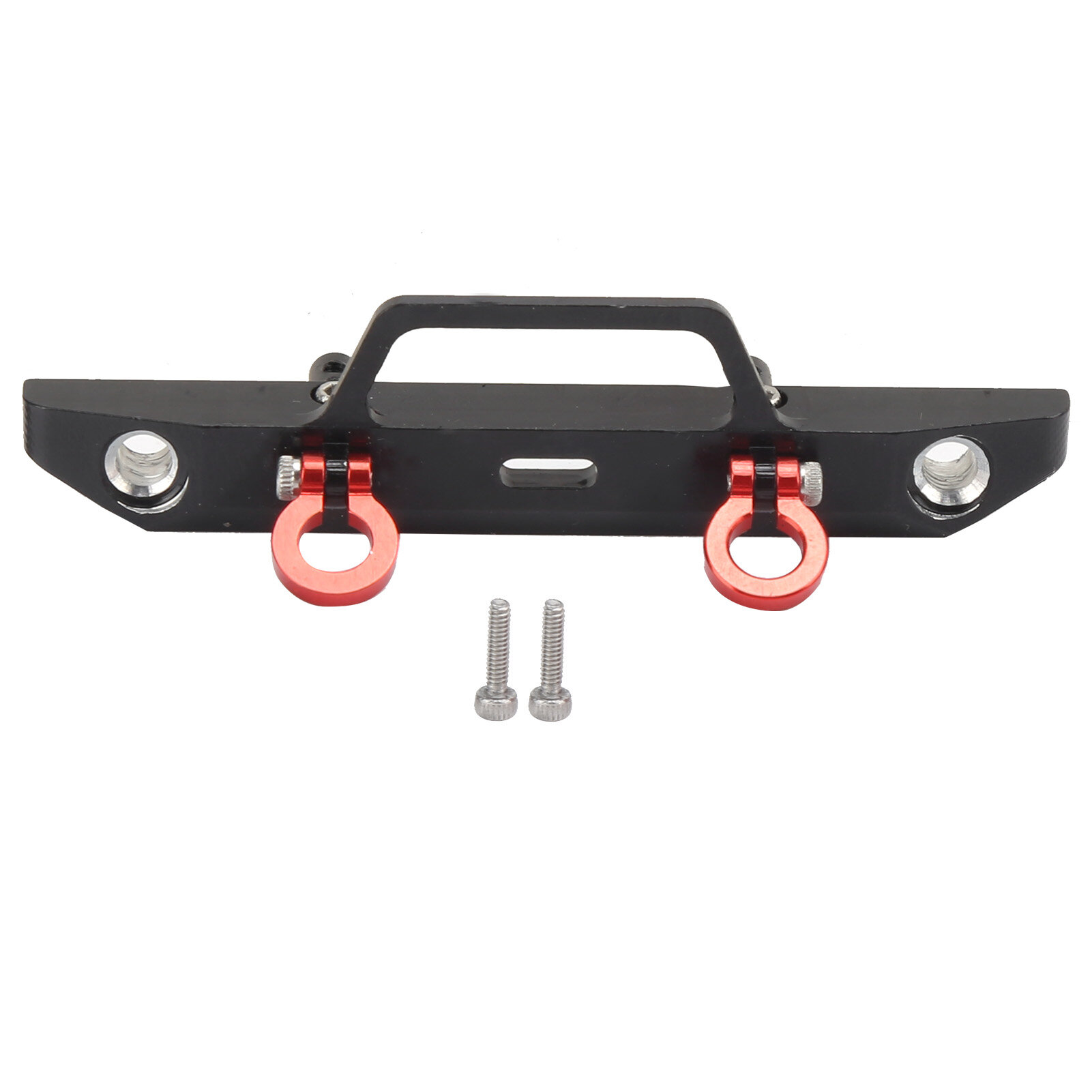 Передний бампер из алюминиевого сплава 1/24 для радиоуправляемой модели Axial SCX24 90081, прочный запасной элемент для внедорожного грузовика