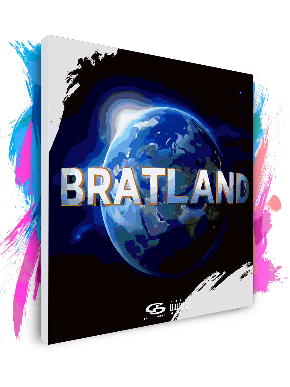 Картина по номерам на холсте Macan - BRATLAND, 40 х 40 см