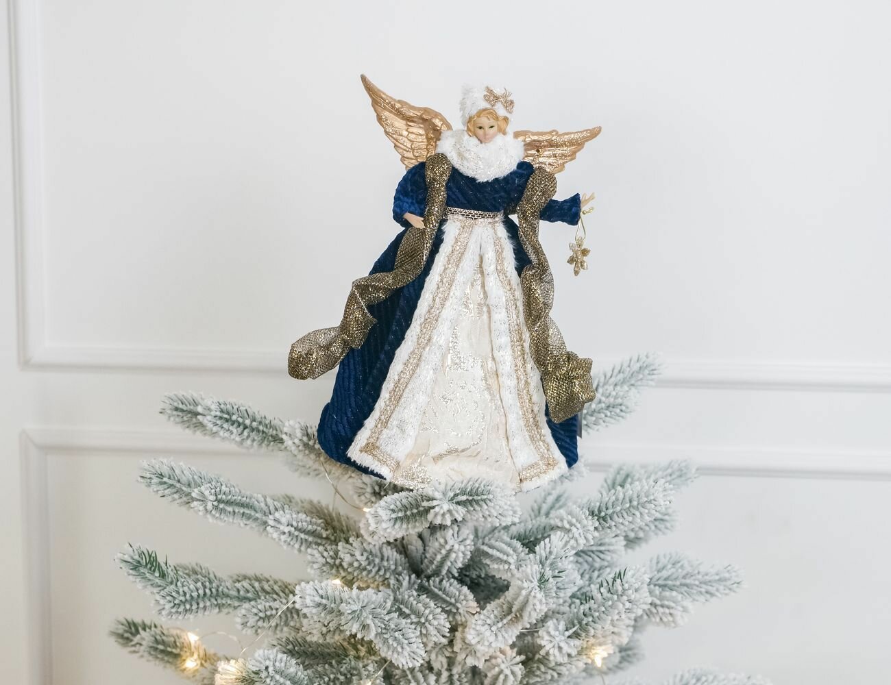 Декоративная фигура вечерний ангел, полистоун, 34 см, Edelman 1143653