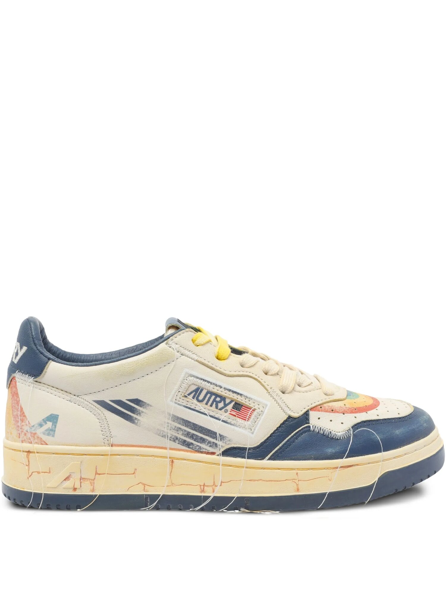 Кроссовки Rainbow-detail low-top sneakers