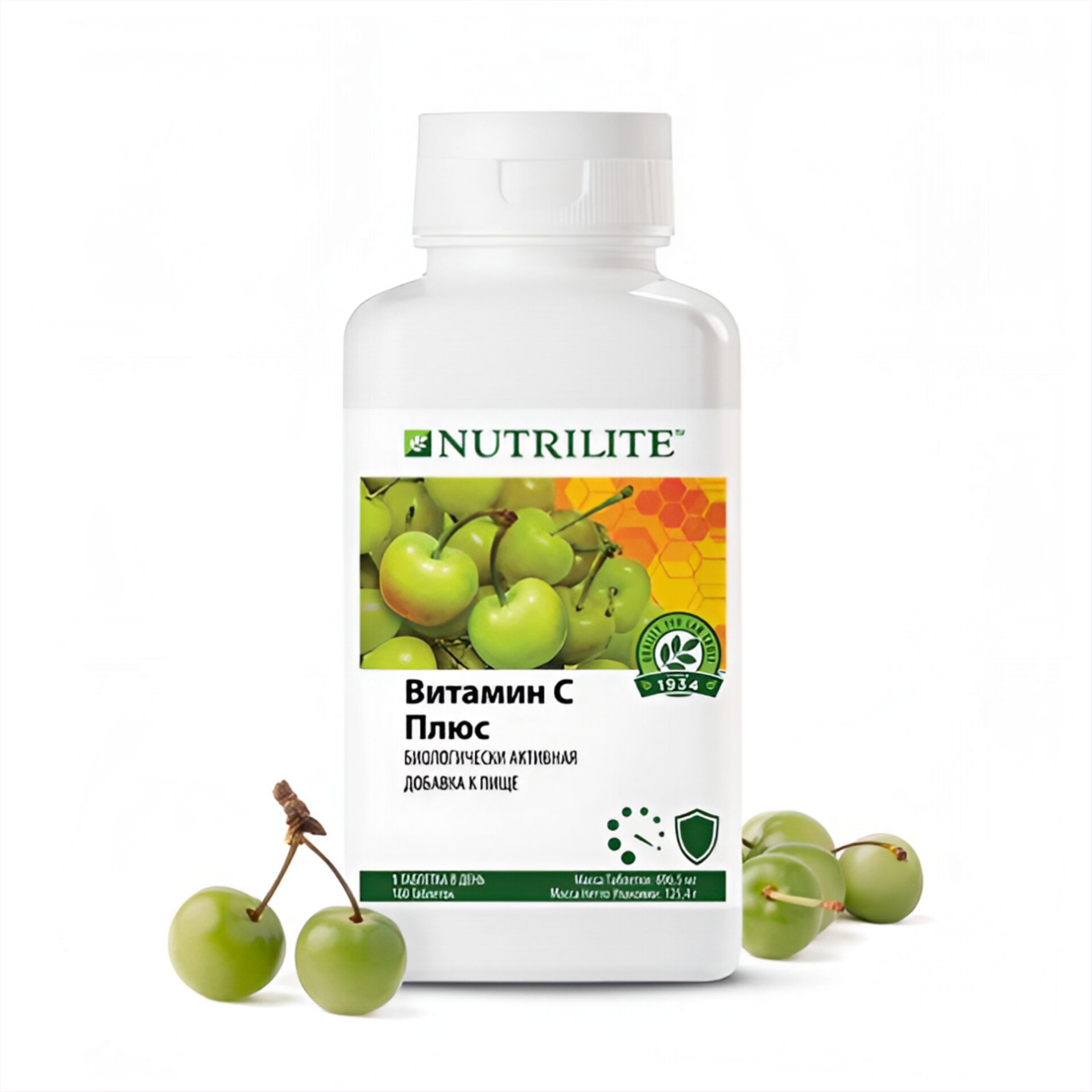 Витамин Amway Nutrilite, "Витамин C плюс", 180 таб, вишня ацеролла