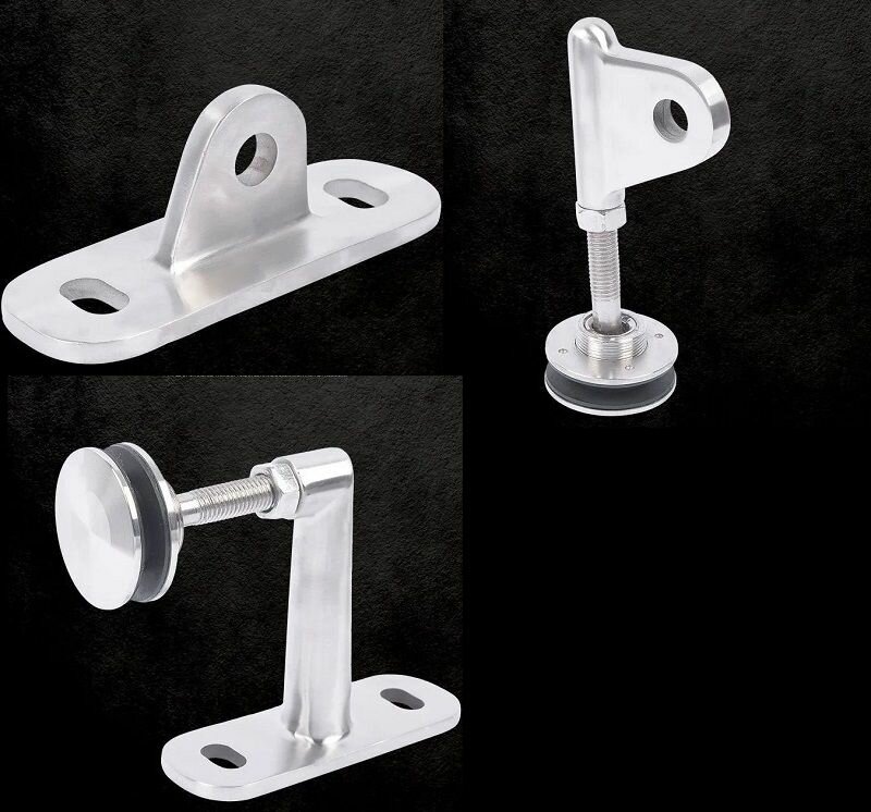 Комплект креплений на одну тягу для козырьков SSS316- 1 комплект