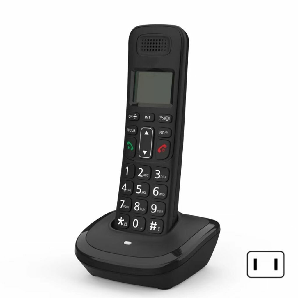 Руководитель для цифровой беспроводной трубки телефона офиса и домашнего использования с поддержкой Multifunction Sound