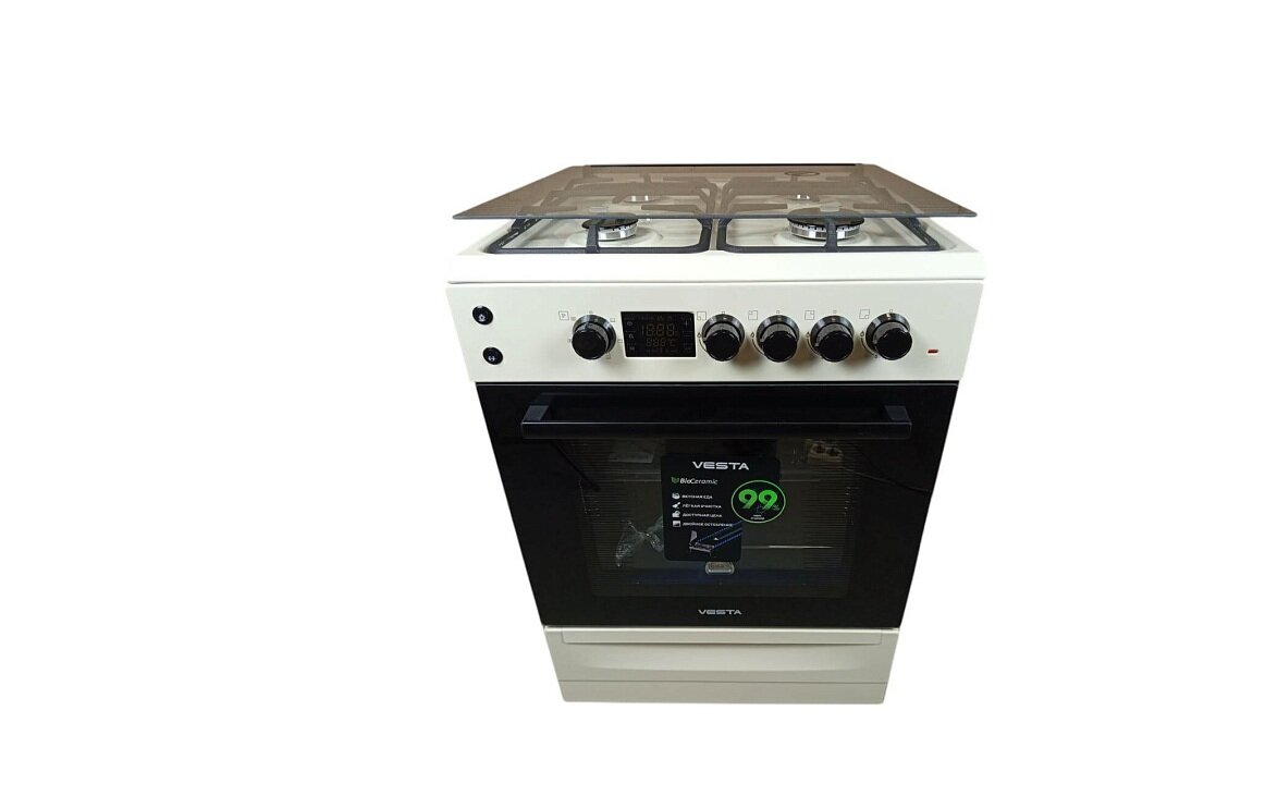 Плита VESTA Valencia VGE 6042.1245678 Беж