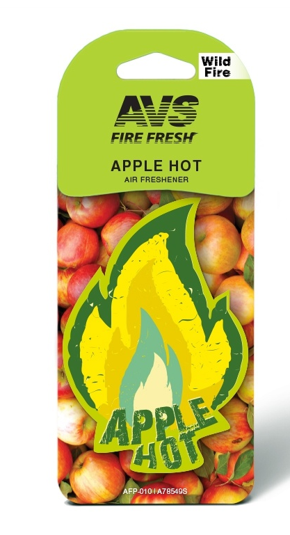 Ароматизатор fire fresh (аром. apple hot/яблоко) (бумажные)