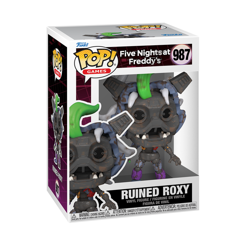 Фигурка Funko POP! Games FNAF Security Breach Ruin Ruined Roxy (987) 72472 рокси оригинал