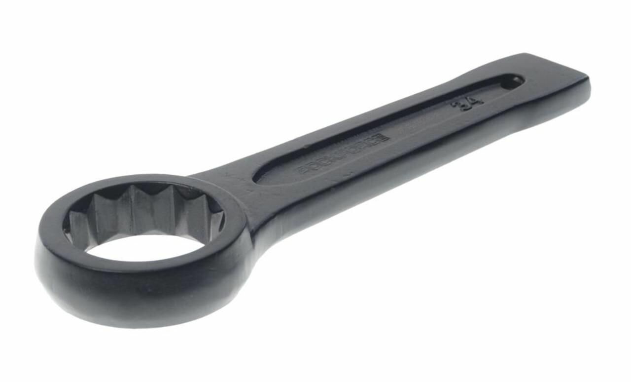 Ключ накидной 34мм ударный односторонний L 190мм, арт RF79334 ROCKFORCE