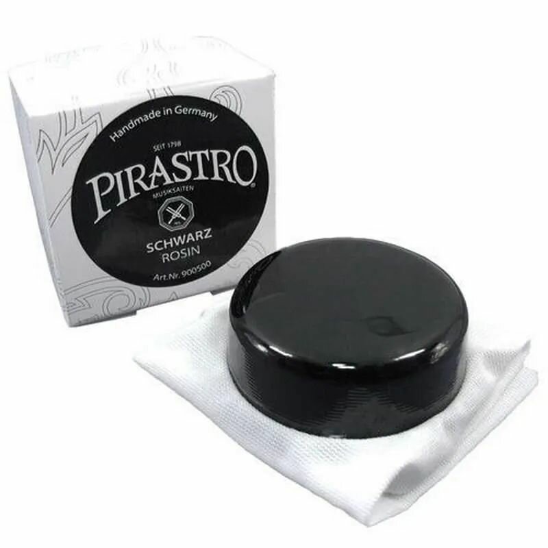 PIRASTRO Schwarz 900500 - канифоль для скрипки или альта, твердая