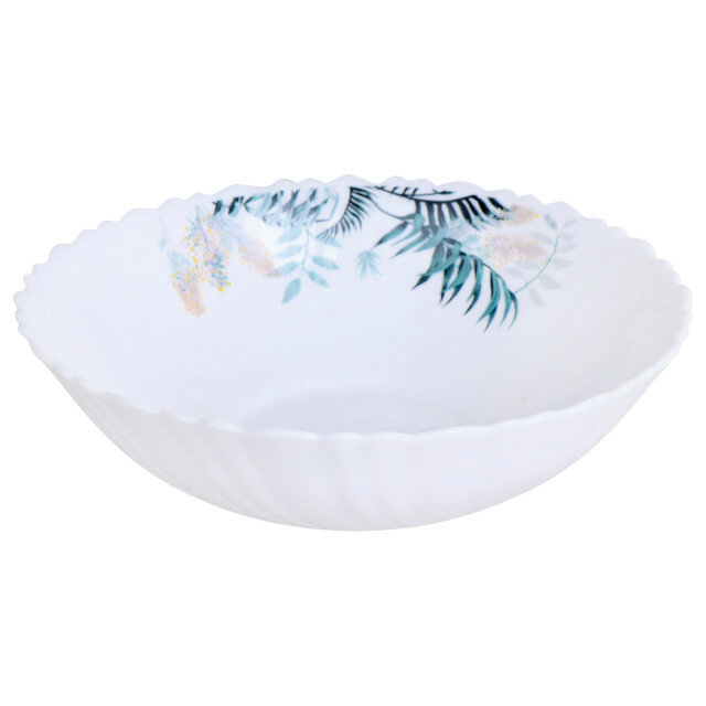 Салатник HOME COLLECTION Oasis 18см 0,7л стеклокерамика