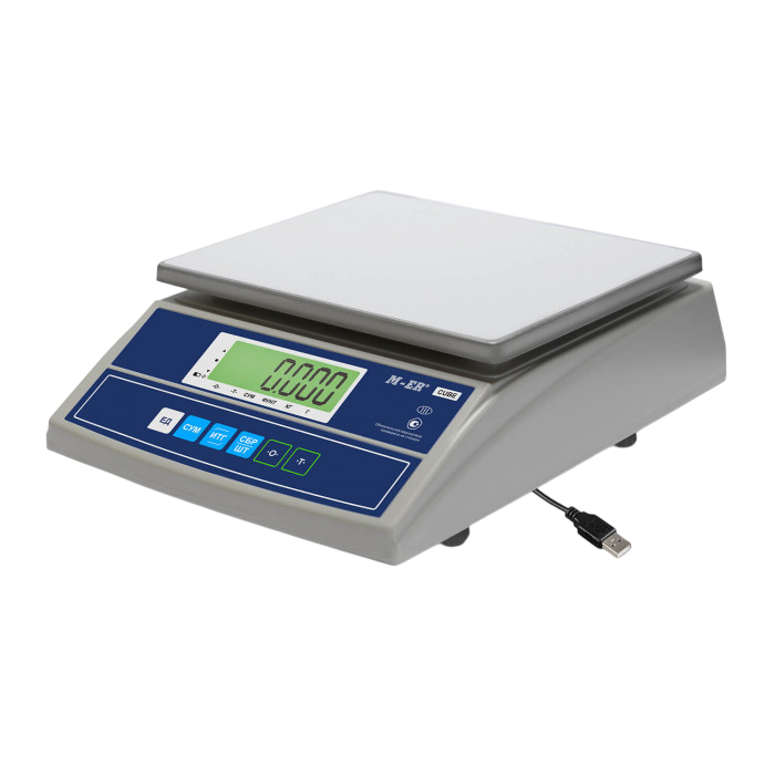 Порционные весы Mertech M-ER 326 AFL-6.1 "Cube" c USB-COM LCD