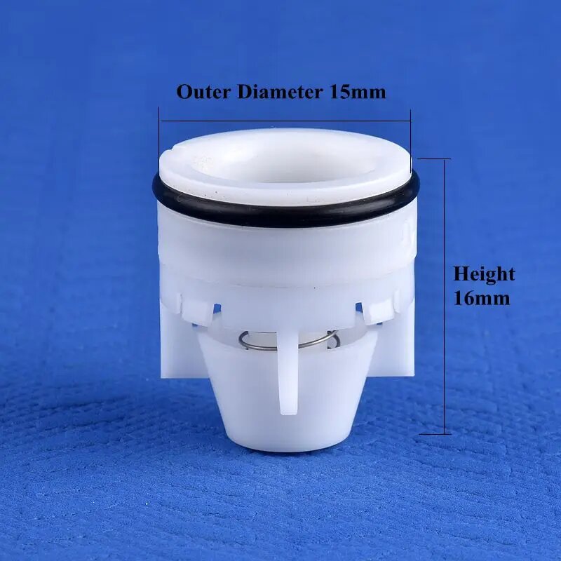 Обратные клапаны SgooHan 8-50 мм Белый, Big OD 15mm, 2pcs