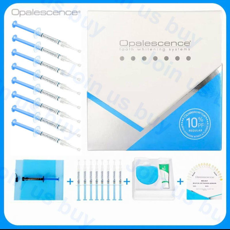 Opalescence PF 10 % гель для домашнего отбеливания зубов, оригинальный вкус, 8 шприцов по 1,2 мл
