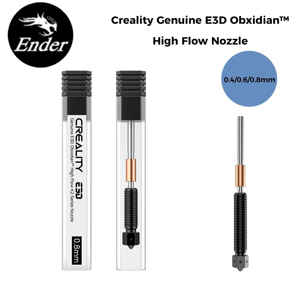Форсунка E3D Obxidian™ 0.4 мм для Creality K2 Plus