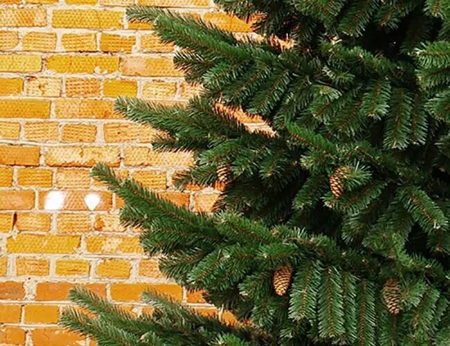 Искусственная елка Лесная Сказка 3 м с шишками, ПВХ, Winter Deco