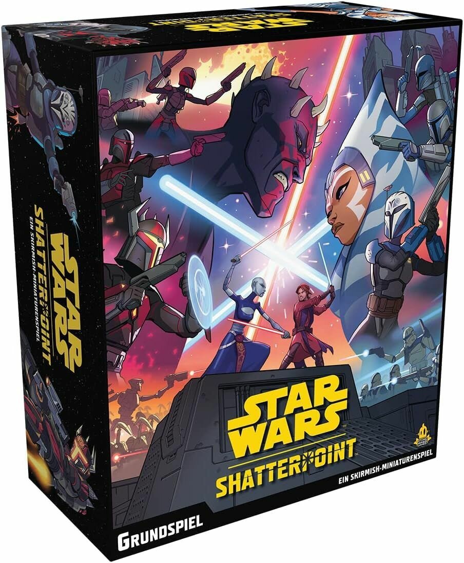 AMG Star Wars: Shatterpoint Basic Game / Вдвое больше гордости SQUAD PACK/ 2 игрока от 14+ лет 90 минут English