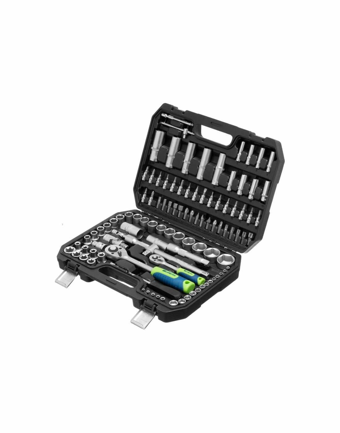 Набор инструментов Сибртех 1/2", 1/4", 108 предметов (13389)