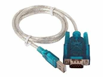 Кабель-переходник (WCH CH340) USB Am to RS232 DB9 M, 1.2м, винты (ORIENT USS-102)