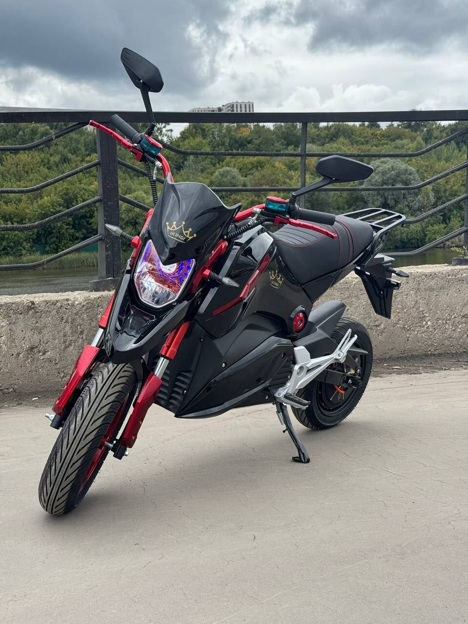Электромотоцикл Ikingi CP8 3000W, 60V/40AH