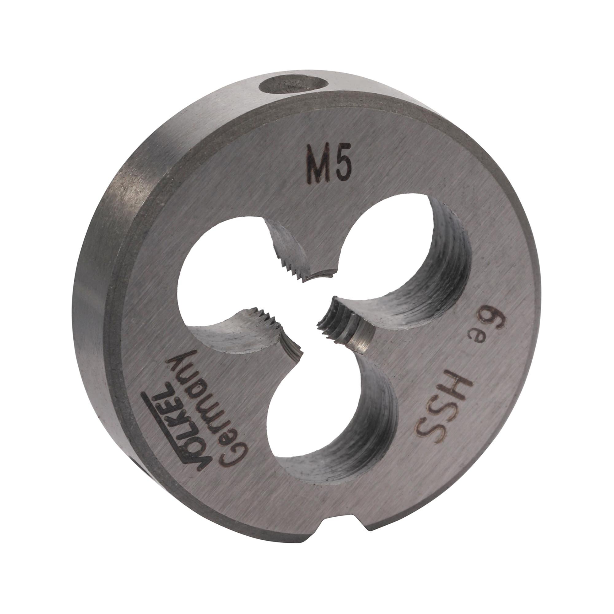 Плашка Volkel М5х0,8 HSS DIN EN 22568 6e 20х7мм V27507