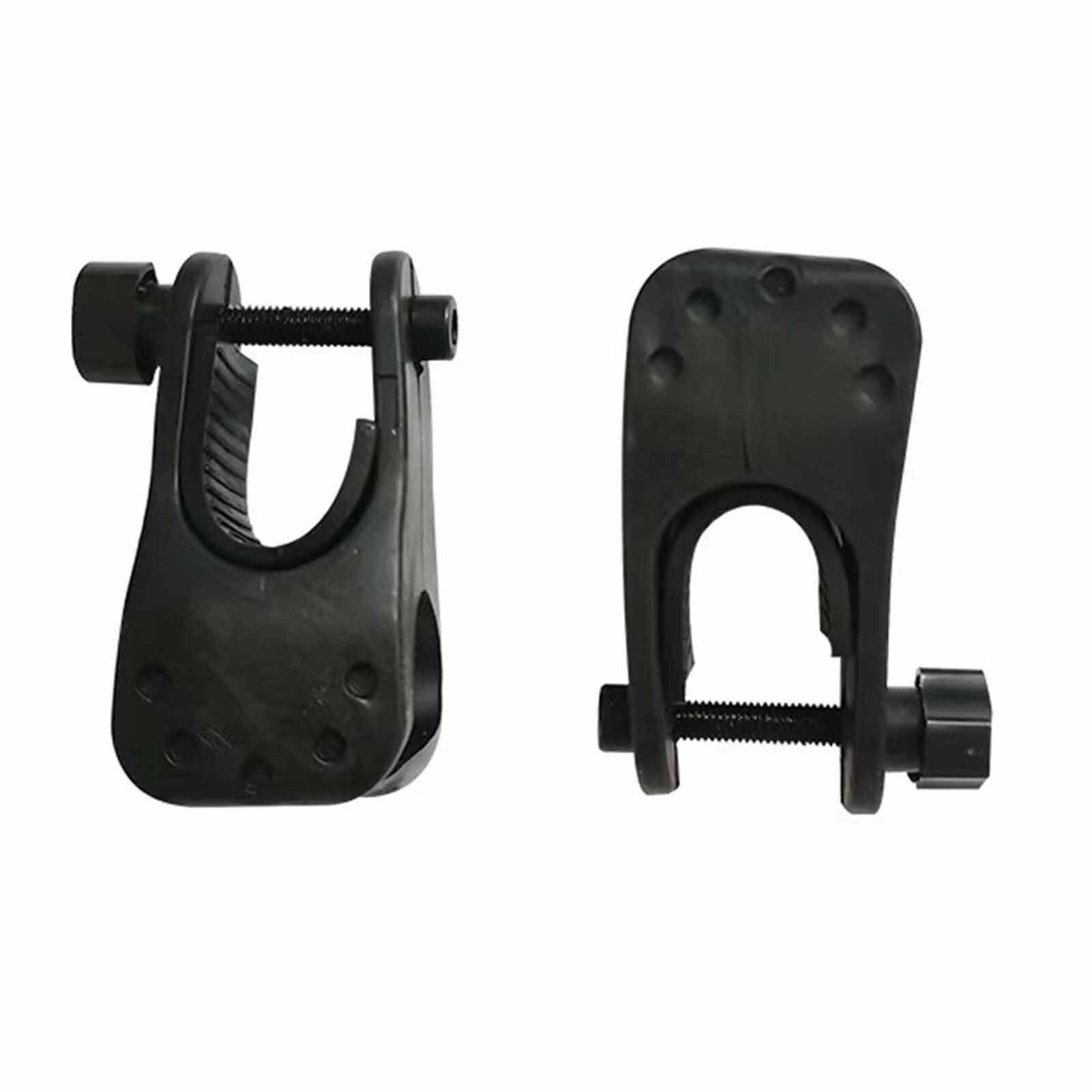 Зажим для крепления фонаря на велосипеде, пластиковый держатель для фонарика из смолы для горного велосипеда, электровелосипеда, мотоцикла, прочный, регулируемый