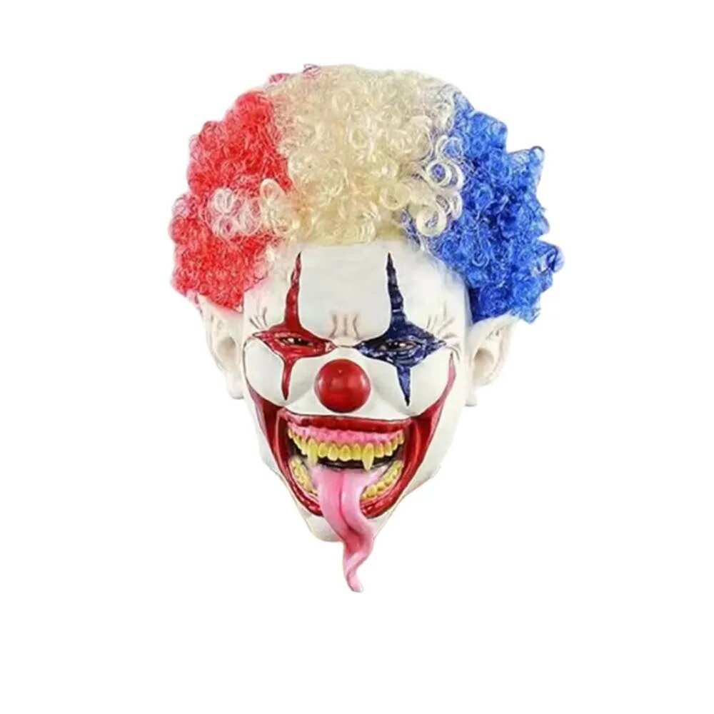 Латексная маска клоуна