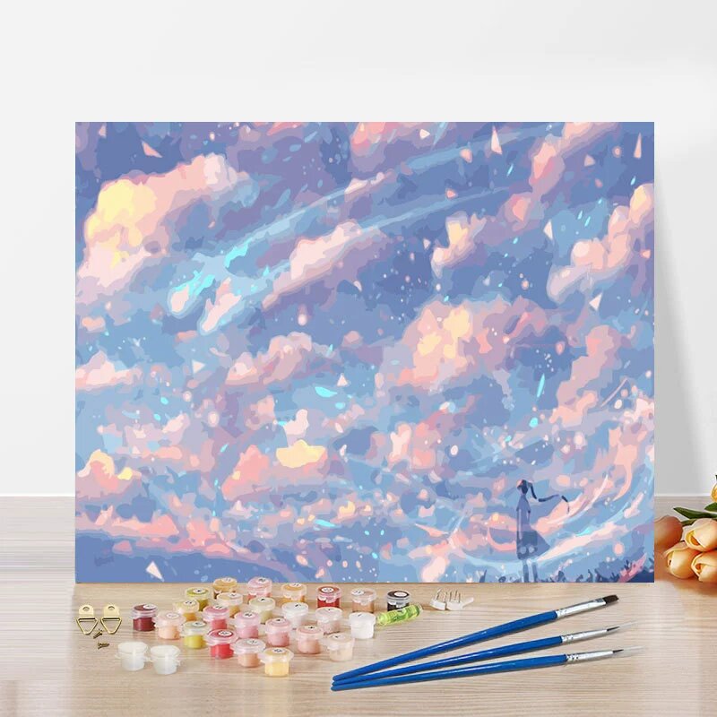 Раскраска "Импровизация", акварельные краски, для детей от 1 до 14 лет