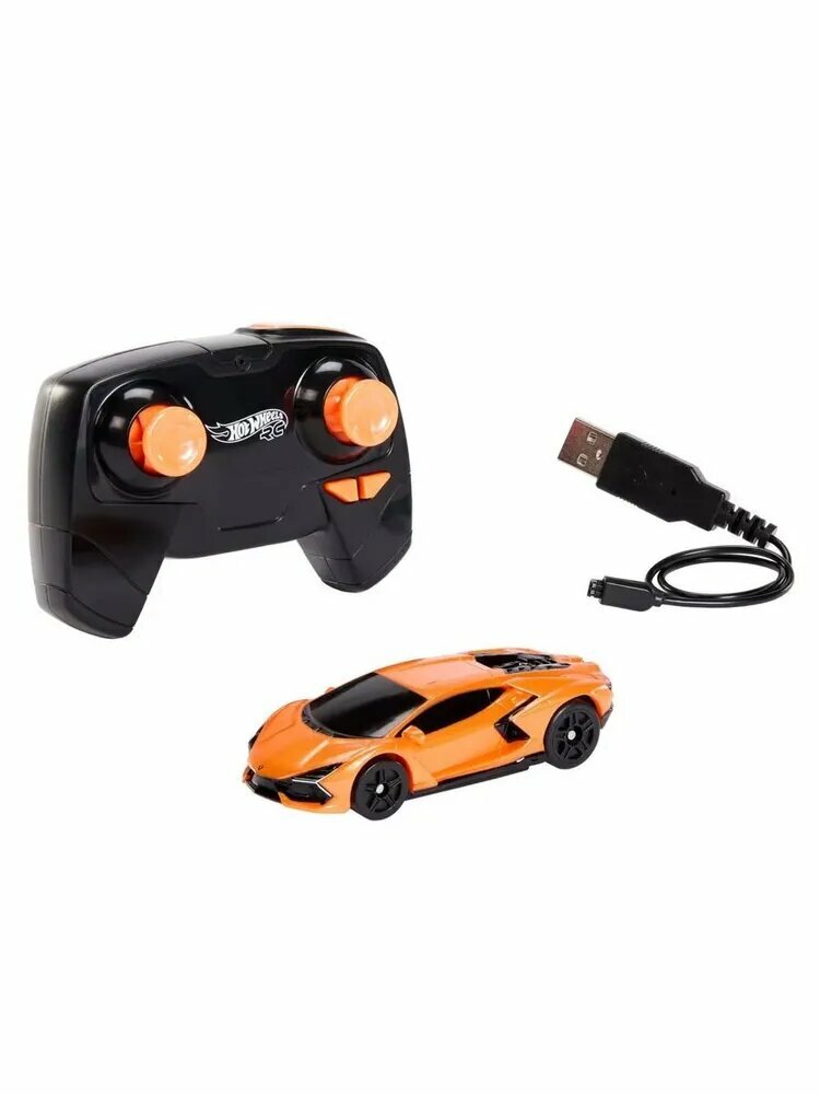 Машинка на радиоуправлении Hot Wheels, 1:64 Lamborghini Revuelto, HWW55