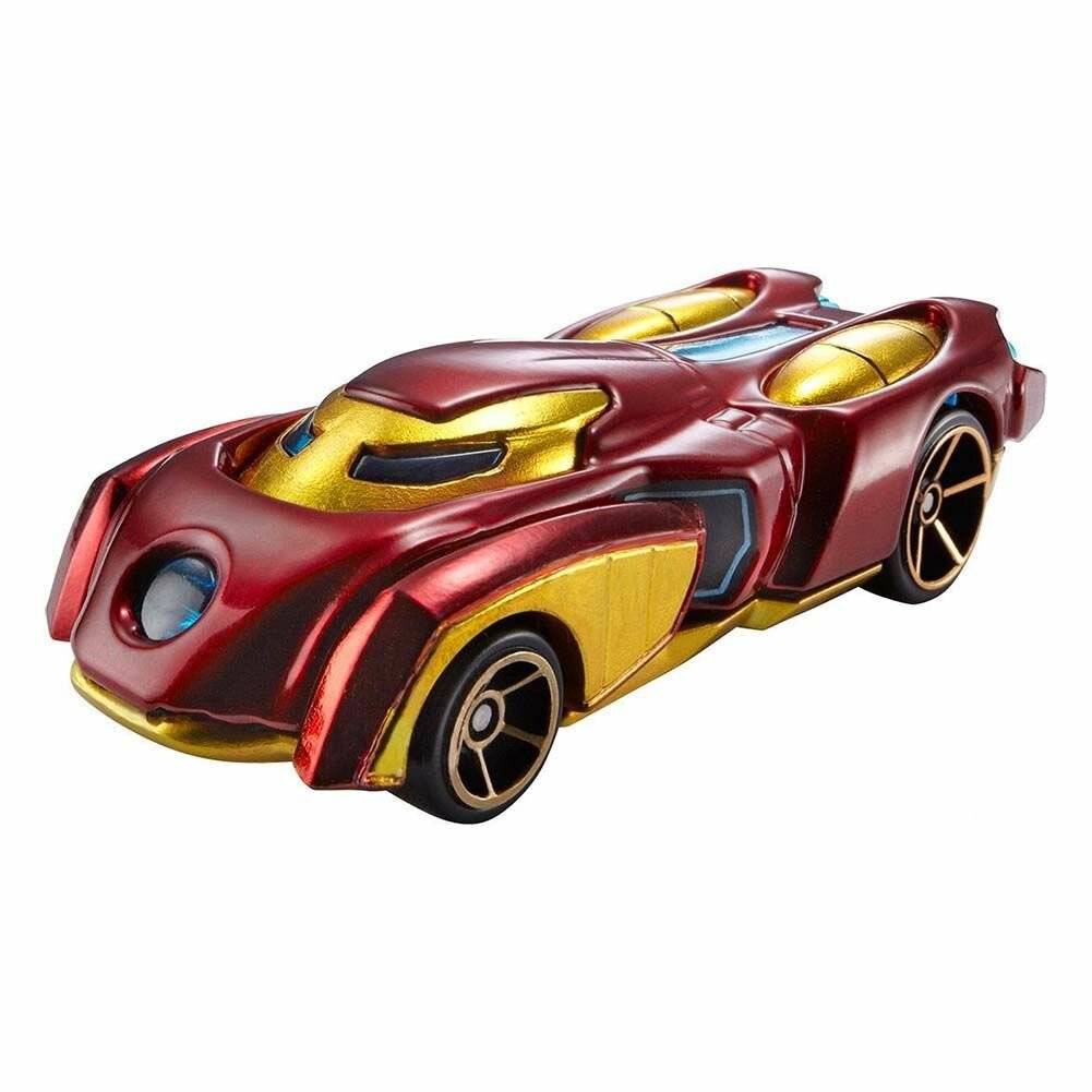 Машинка Mattel Hot Wheels Character Cars Marvel Iron Man