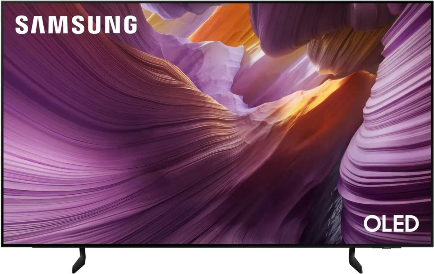 Телевизор Samsung QE77S85FAEXRU, 77", OLED, 4K UltraHD, Wi-Fi, 120 Гц, Tizen, черный графит