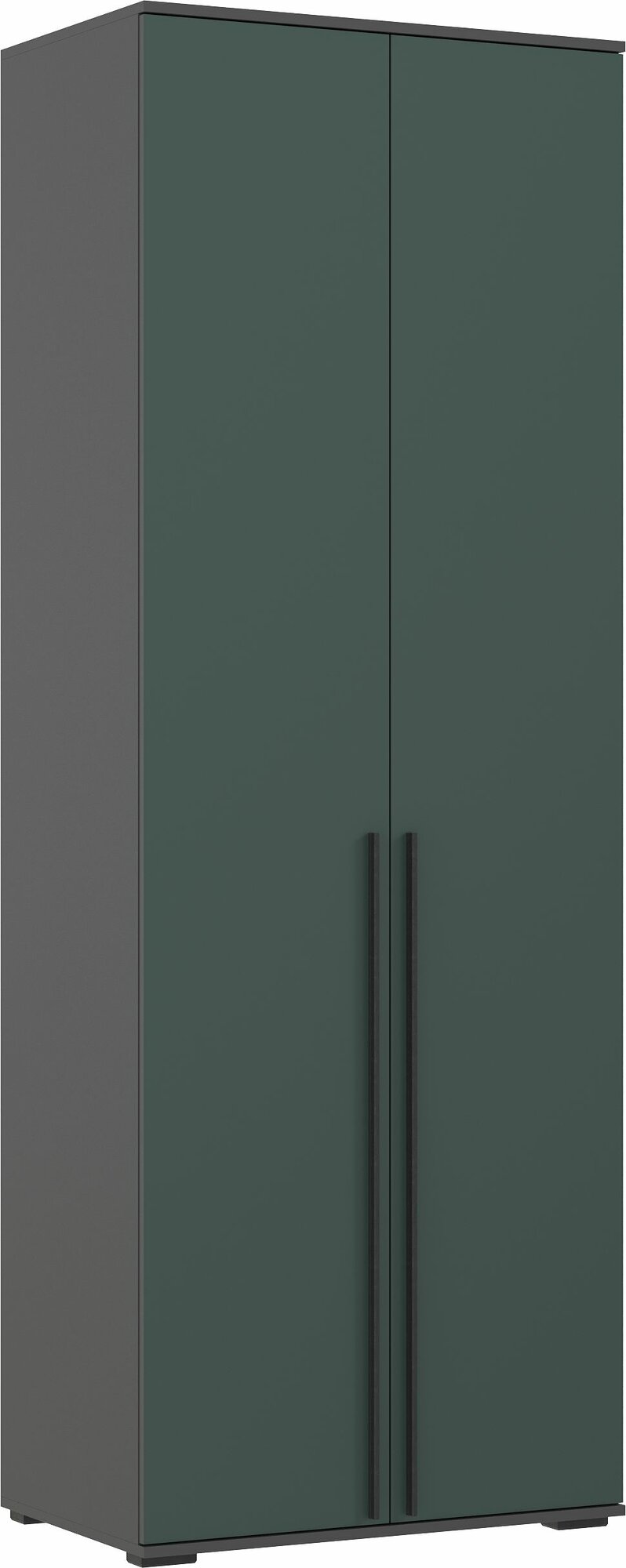 Шкаф Норд 2-х ств. 800х2236х510 (Изумрудный/Графит) МИФ