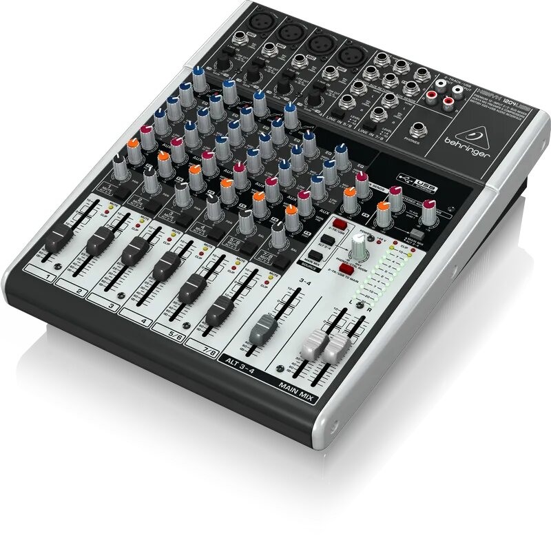 Микшерный пульт Behringer 1204USB