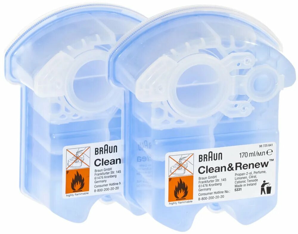 Картридж для бритв Braun с чистящей жидкостью CCR1