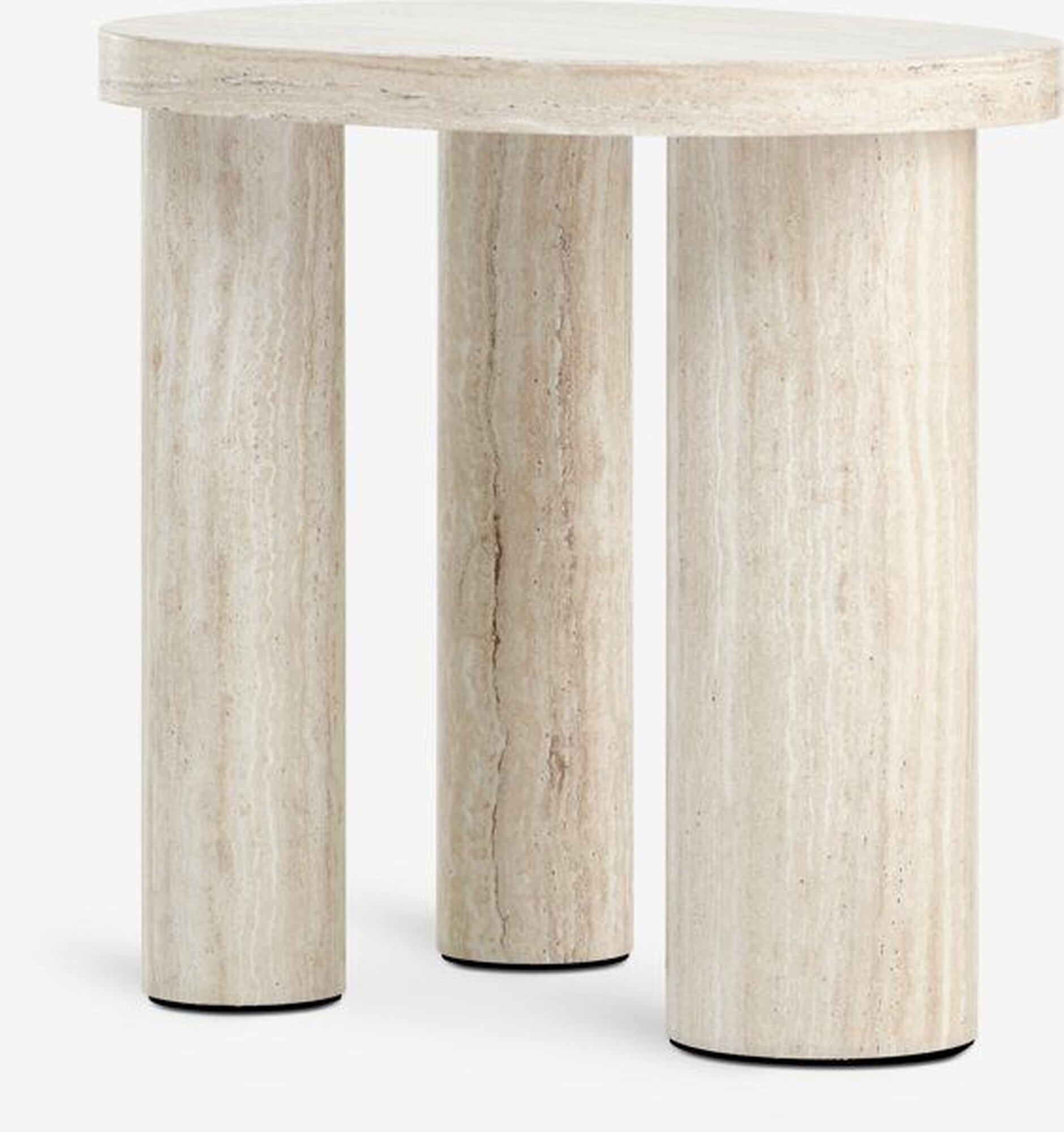 Журнальный столик Jysk "LUNDEBORG", шпон, 38x50x47 см, максимальная нагрузка 8 кг