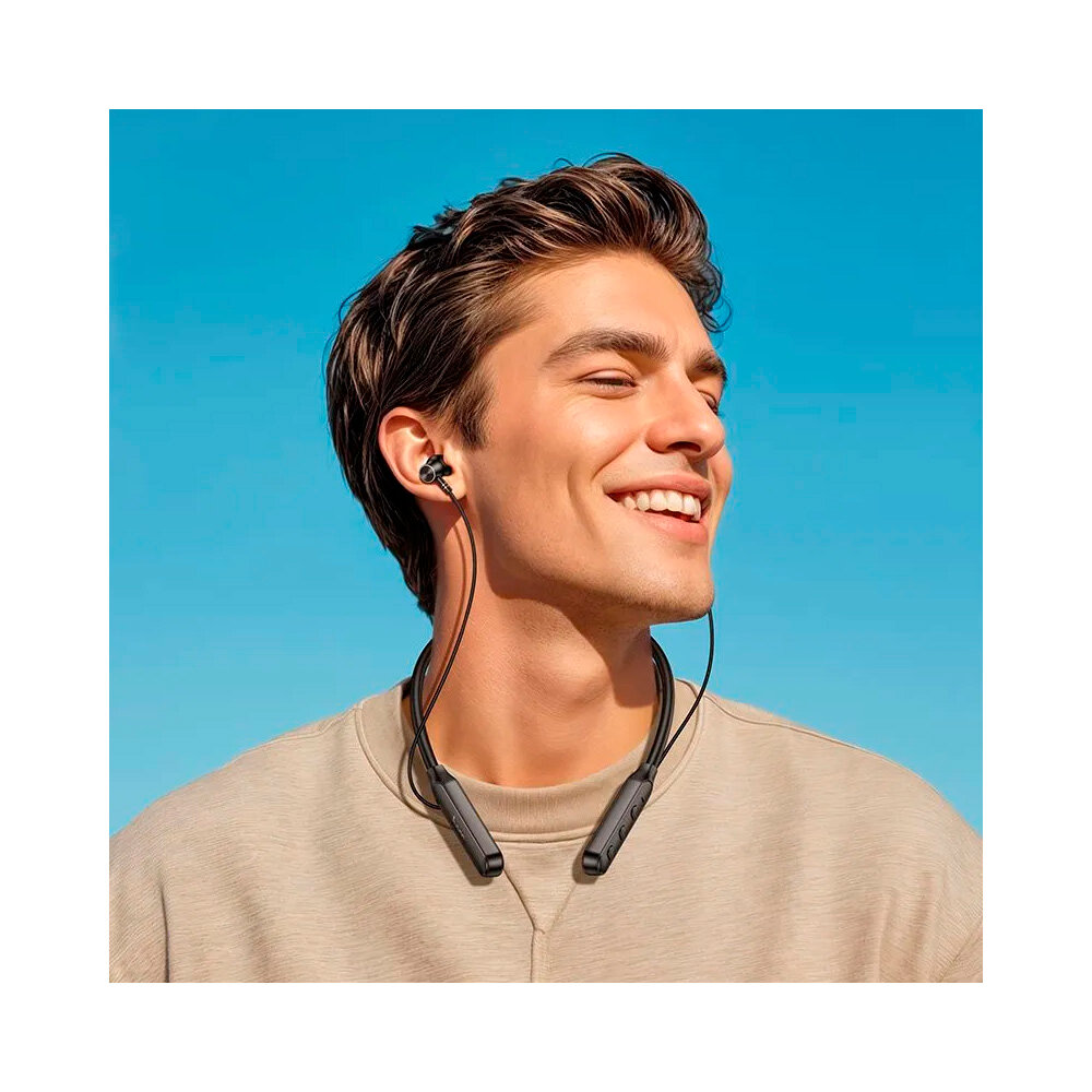 Hoco Наушники Hoco ES74 Refinado neck-mounted BT earphones черные