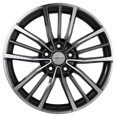 Литой колесный диск Khomen Wheels KHW1812 (Haval Dargo) 7x18/5x114,3 ET40 D66,5 Gray-FP
