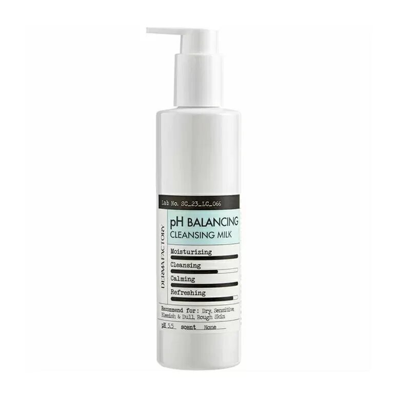 DERMA FACTORY pH Balancing Cleansing Milk Молочко для лица очищающее 240 мл