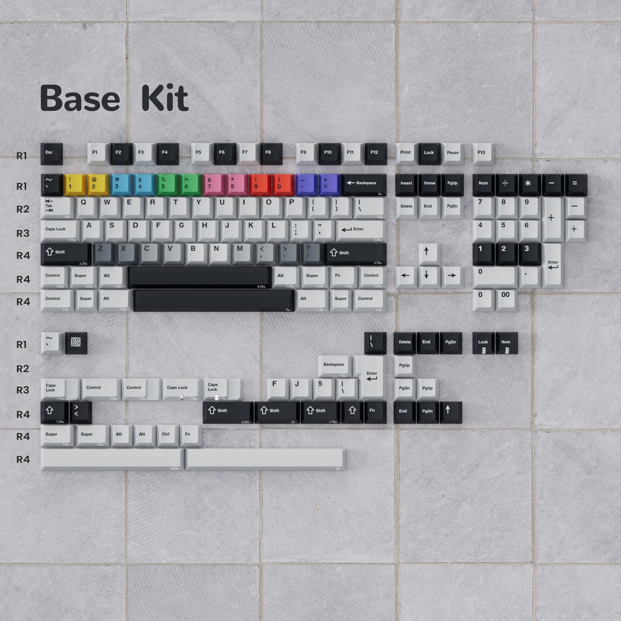 Клавиши KBDfans PBT Cherry Profile