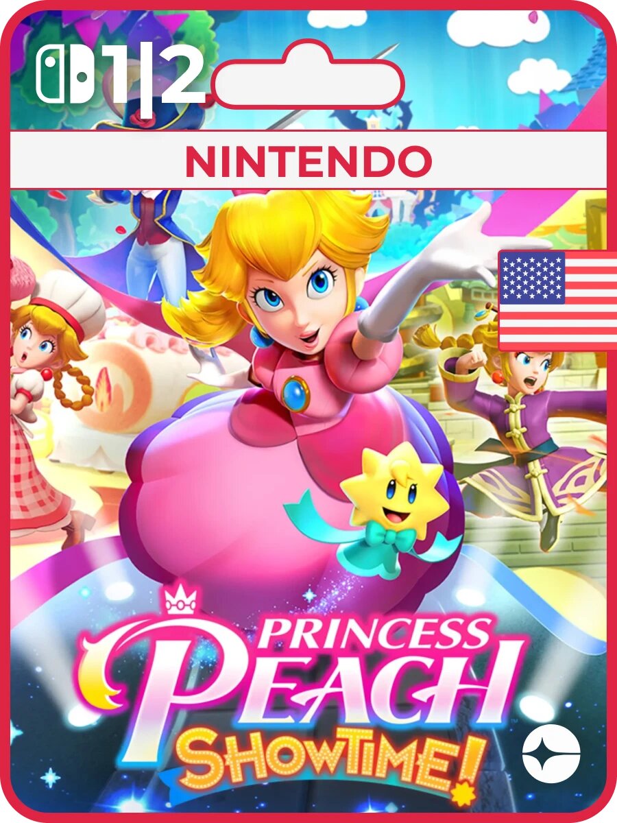 Princess Peach: Showtime! для Nintendo Switch 1&2 [Цифровая версия, США]