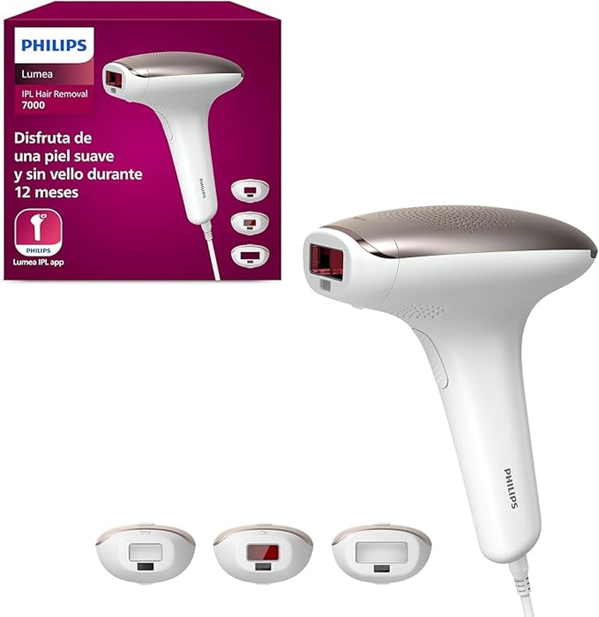 Эпилятор Philips Lumea Advanced SC1999/00, для женщин, датчик цвета кожи