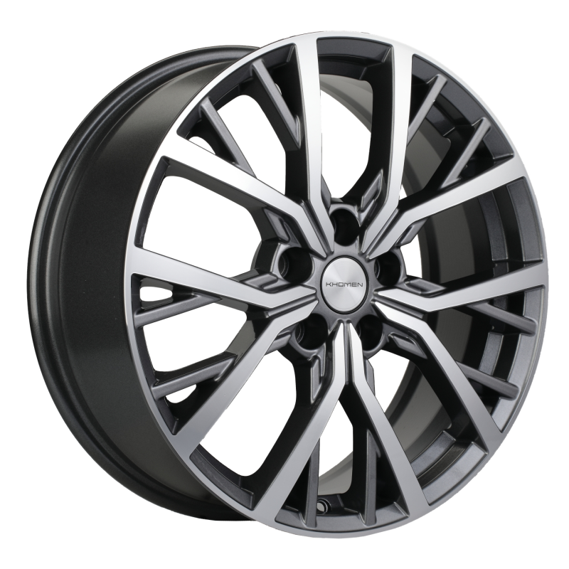 Диск колесный Khomen Wheels KHW1806 (Jolion) 7,0x18 5x114,3 Dia66.5 ET37 цвет Gray-FP