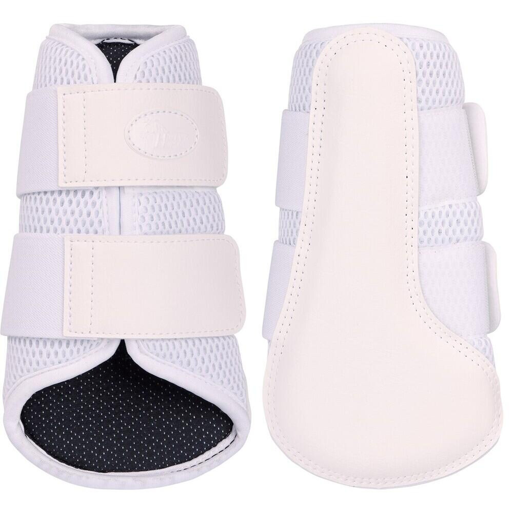 Decathlon Защитные бинты-ногавки для ног лошади Harry's Horse Flextrainer Air Mesh, размер S, белые