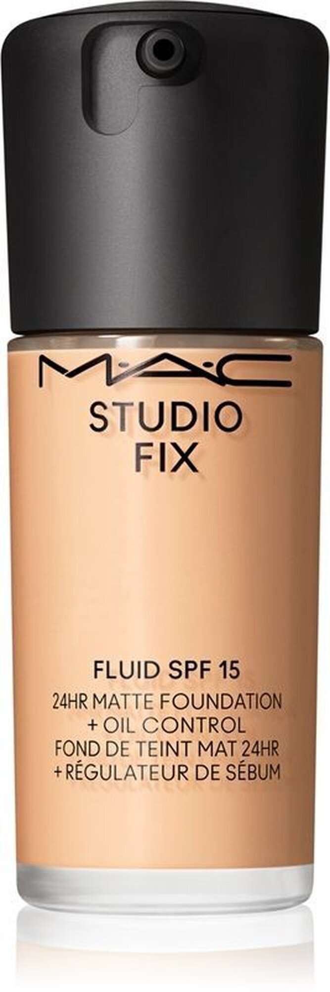 MAC Cosmetics Studio Fix Fluid тональная основа SPF 15 матовое покрытие средней плотности 30ml. / оттенок NC 17