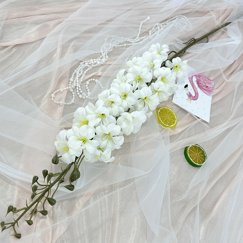 Искусственный букет полевых цветов для свадебного мероприятия домашней отделки белый