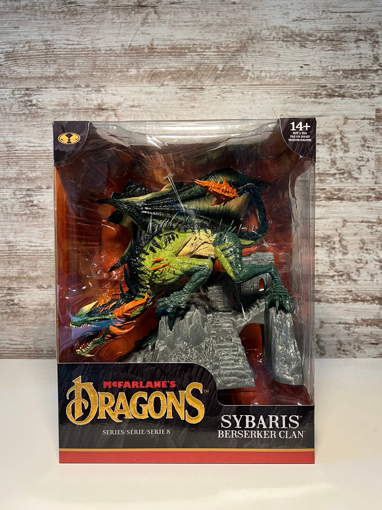 Фигурка Дракона, McFarlane’s Dragons, Series, Sybaris Berserker Clan , 23 см от McFarlane Toys