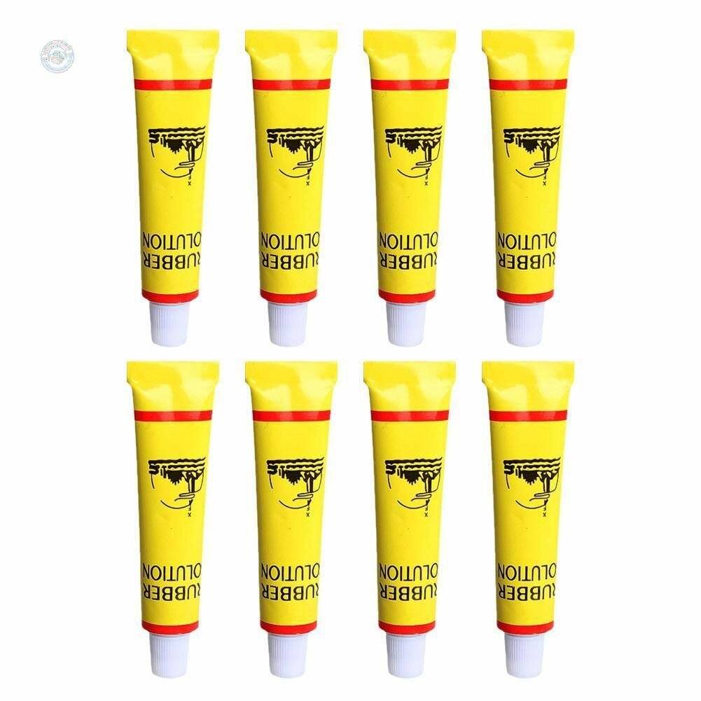 Резиновый клей для ремонта камер велосипеда и мотоцикла, влагостойкий термостойкий клей для шин 16 мл в тюбике