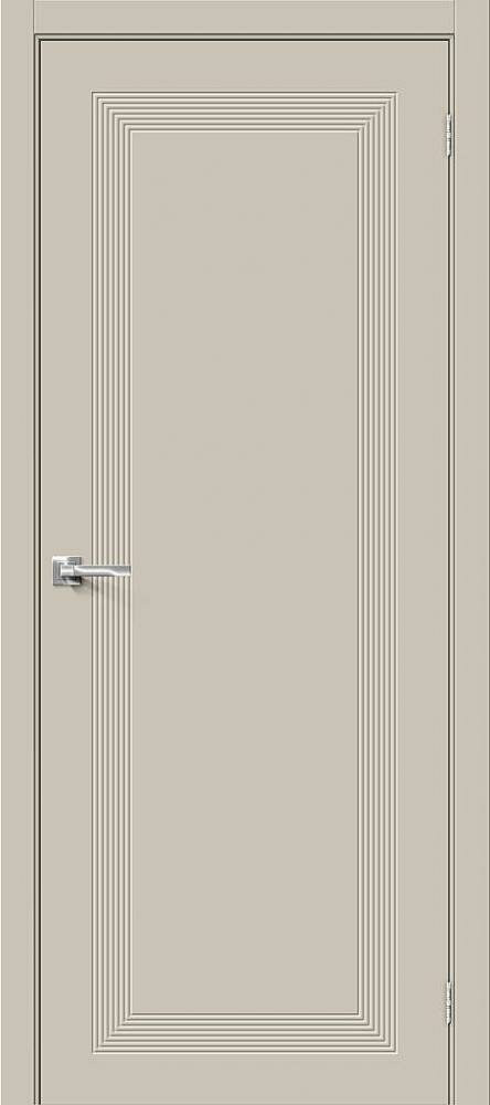 Межкомнатная Дверь Эмаль Bravo Граффити-20 Creamy 700х2000мм (полотно 1шт) / Браво.