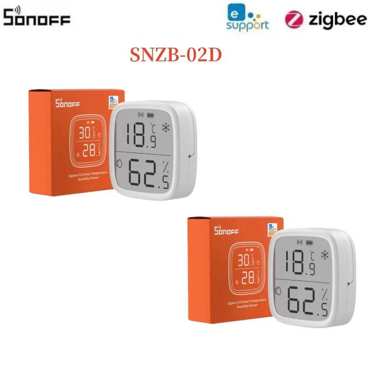 SONOFF SNZB-02D датчик температуры и влажности SNZB-02D(2PCS)