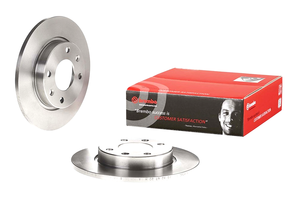 BREMBO 08.2985.10 (08298510 / 169001 / 169001) диск тормозной citro? n (df-psa) elysee saloon (7b) 06 / 01-09 / 08 / (Комплект 2 штуки)