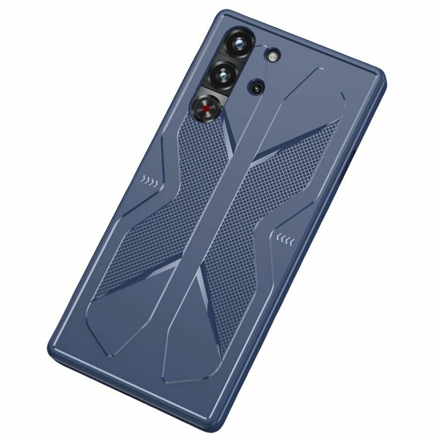 Подходит для Redmagic 9 Pro+, ударопрочный защитный чехол с защитой от падений, синий