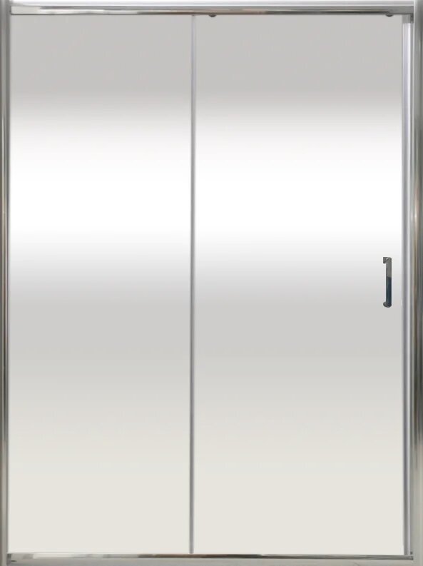 Душевая дверь в нишу BelBagno Uno BF 1 115 P Cr стеклянная, раздвижная, 115 см, одностворчатая, итальянская